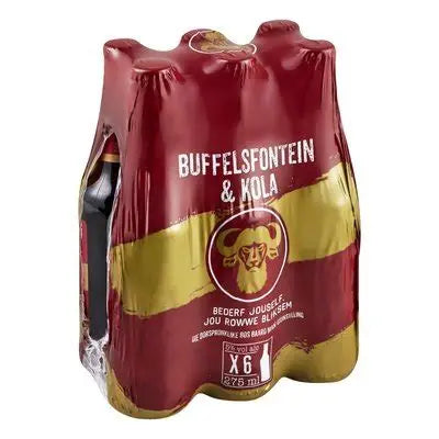 Buffelsfontein Brandy & Cola 275ml BOTTLES 6 Pack – Watergat LTD